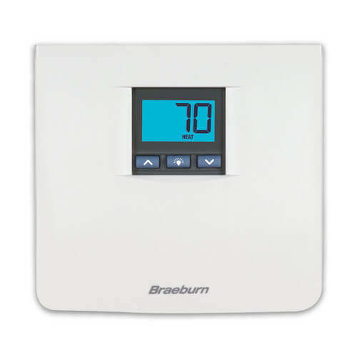 3000 - Braeburn 3000 - Single-Stage Thermostat w/ Keypad Lockout