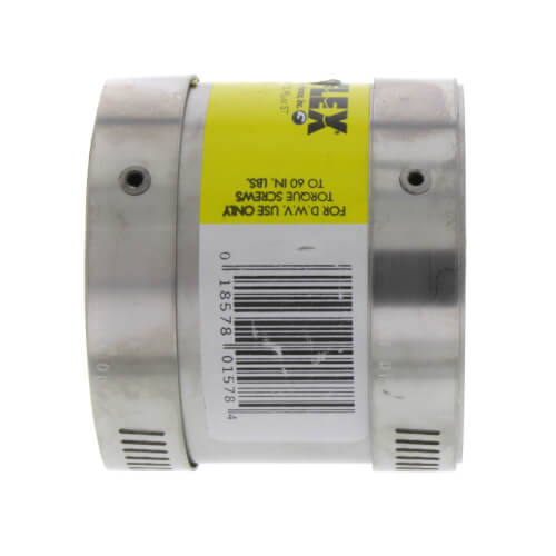 3000-150 - Fernco 3000-150 - 1-1/2" x 1-1/2" ProFlex Coupling (Cast ...