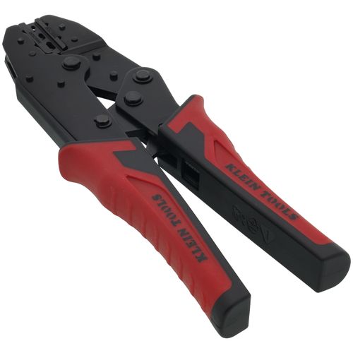 3005CR - Klein Tools 3005CR - Ratcheting Crimper, 10-22 AWG - Insulated ...