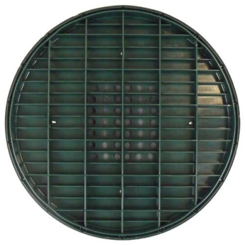 3008-ACC - Polylok 3008-ACC - 24" Flat Activated Carbon Cover (Green)