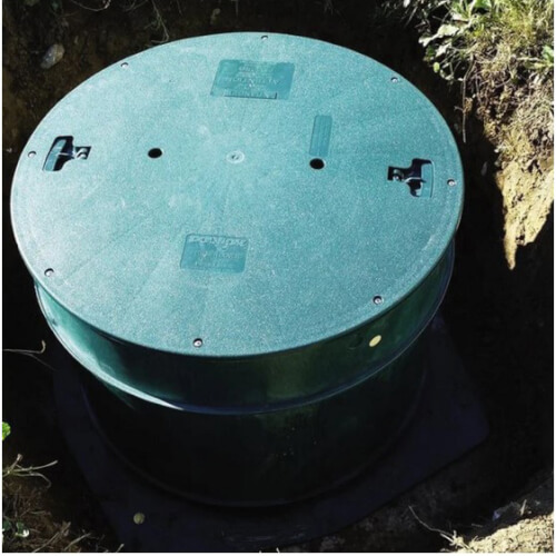 3009-GR2 - Polylok 3009-GR2 - 20" x 2" Riser (Green)