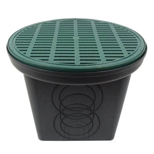 3017-20CG6 - Polylok 3017-20CG6 - 20" Round Catch Basin w/ Grate (6 Hole)