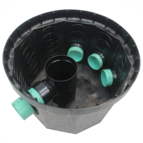 3017-B24 - Polylok 3017-B24 - 24" Rhino Baffled Distribution Box (10 Hole)