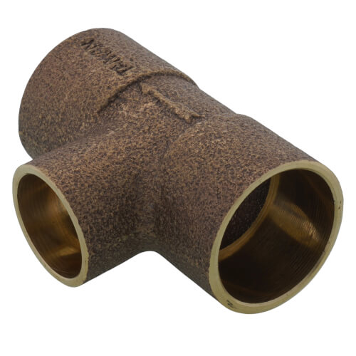302-205 - Legend Valve 302-205 - 1" x 3/4" Bronze Monoflo Tee