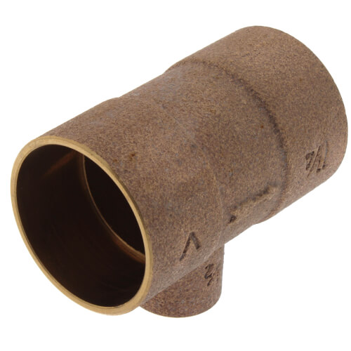 302-206 - Legend Valve 302-206 - 1-1/4" x 1/2" Bronze Monoflo Tee