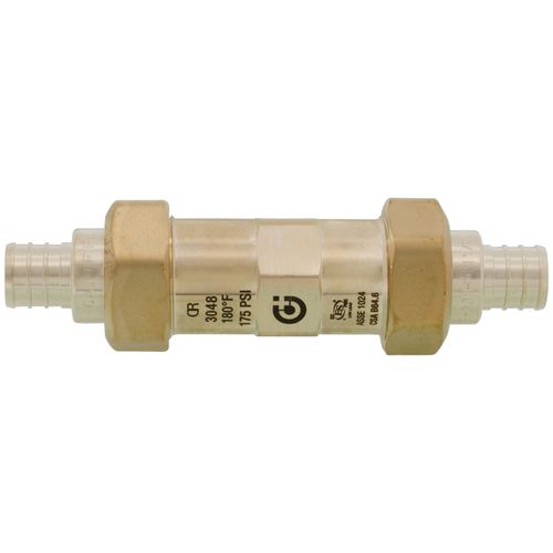 304857A - Caleffi 304857A - 3/4" PEX Crimp Dual Check Backflow ...