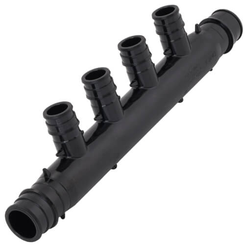 3051041 - Mr. PEX 3051041 - EP Flow-Through Multi-Port Tee, 4 Outlets, 3/4"