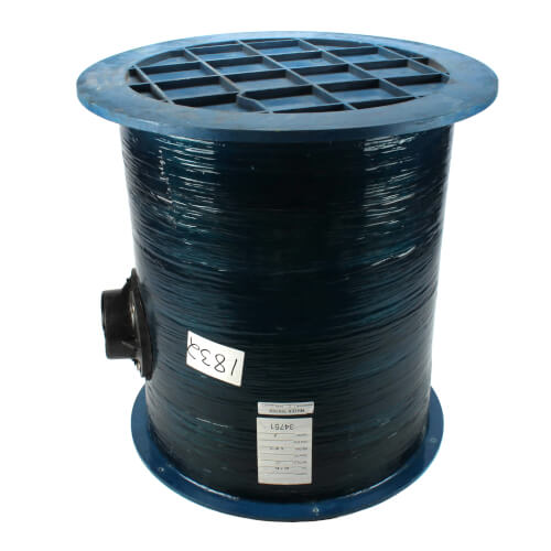 31-0006 - Zoeller 31-0006 - 24" x 30" Simplex Fibreglass Basin w/ One ...