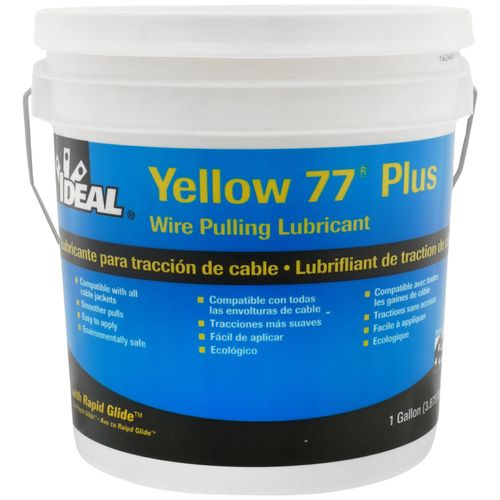31-391 - Ideal 31-391 - Yellow 77 Plus Wire Pulling Lubricant, 1 Gallon ...