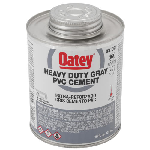 31095-OATEY - Oatey 31095-OATEY - 16 oz. Heavy Duty Medium Set PVC ...