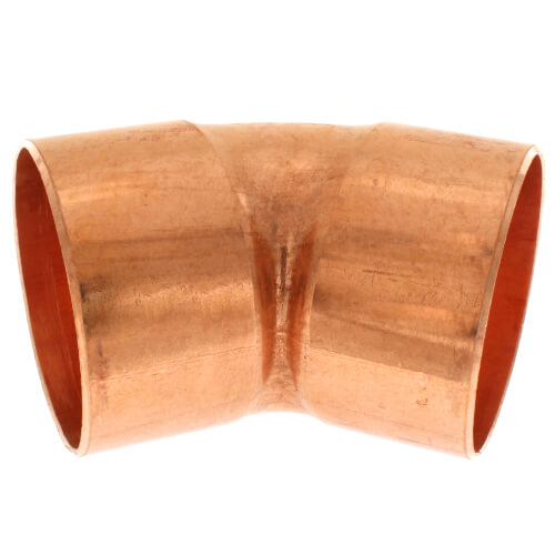 31168 - Elkhart 31168 - 4" Copper 45° Elbow