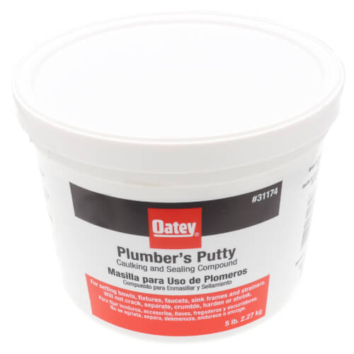 31174-OATEY - Oatey 31174-OATEY - Plumbers Putty, White (5 lbs.)