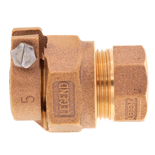313-274NL - Legend Valve 313-274NL - 3/4" Pack Joint (CTS) x FNPT ...