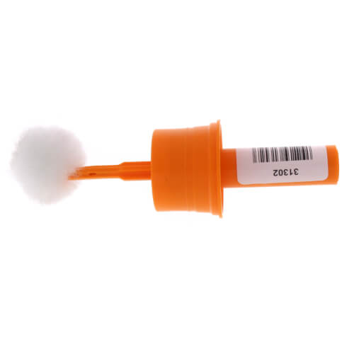31302 - Oatey 31302 - 1" Adjustable Orange Plastic Dauber w/ 1" Ball