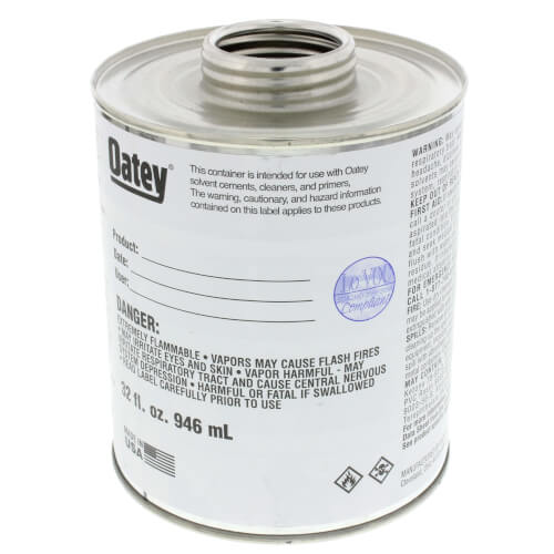 31307 - Oatey 31307 - 32 oz. Cement Can