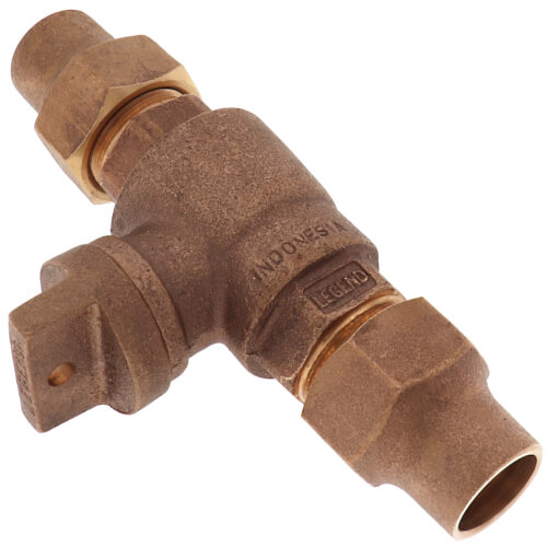 314-104NL - Legend Valve 314-104NL - 3/4" Flare x Flare Curb Stop - T ...