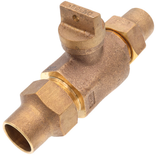 314-105NL - Legend Valve 314-105NL - 1" Flare x Flare Curb Stop - T ...
