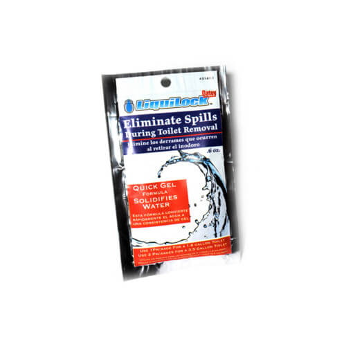 31416 - Oatey 31416 - Liquilock Gel for Toilet Removal (0.6 oz)