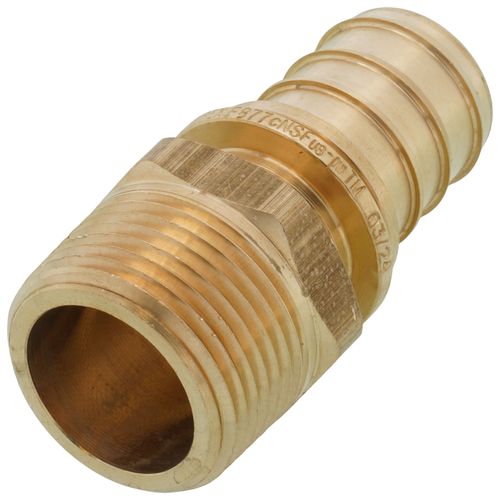 317172-001 - Rehau 317172-001 - 3/4" EVERLOC+ x 3/4" NPT Brass Male ...