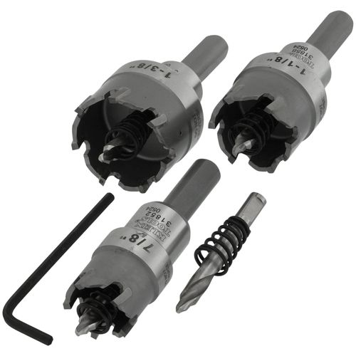 31872 - Klein Tools 31872 - 4-Piece Carbide Hole Cutter Kit