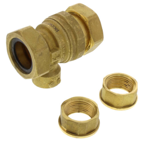 3193-T1 - Taco 3193-T1 - 3/4" Brass Backflow Preventer (Union FNPT)