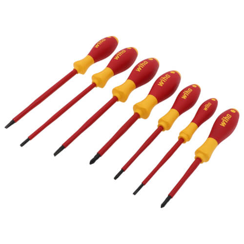 32097 - Wiha 32097 - 7-Piece Insulated Slotted, Phillips & Square Tip ...