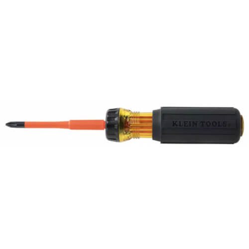 32293R - Klein Tools 32293R - Flip-Blade Insulated Screwdriver