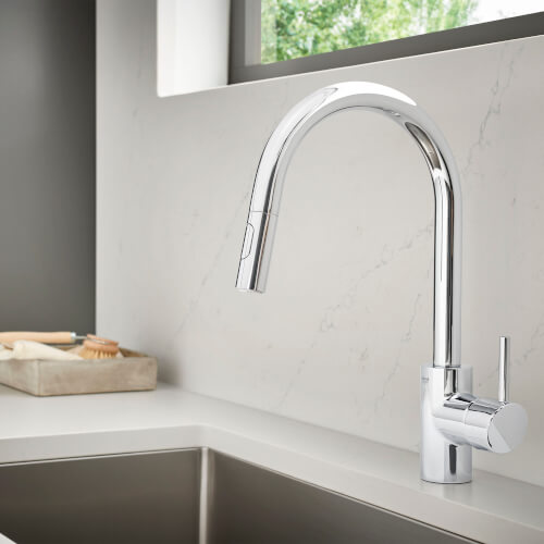32665003 - Grohe 32665003 - Concetto Single-Handle Pull-Down Kitchen ...