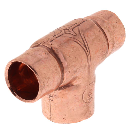 32672 - Elkhart 32672 - 3/8" x 3/8" x 1/2" CxCxC Bullhead Tee