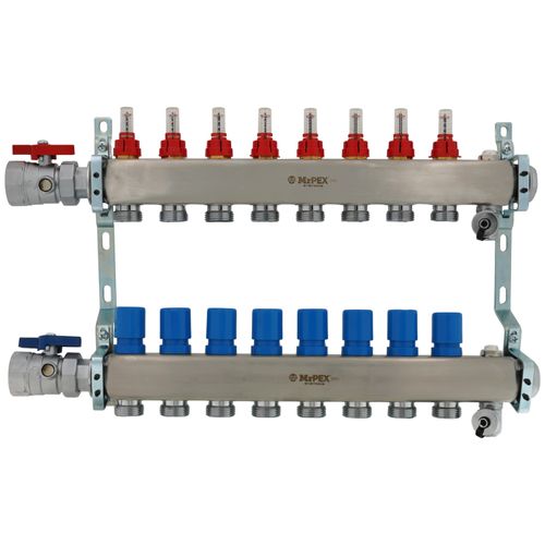 3270800 - Mr. PEX 3270800 - 8 Loop 1-1/2" High Flow Stainless Steel ...