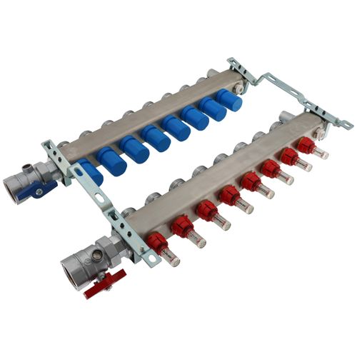 3270800 - Mr. PEX 3270800 - 8 Loop 1-1/2" High Flow Stainless Steel ...