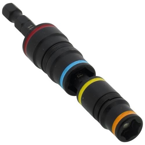 32932M - Klein Tools 32932M - 4-in-1 Impact Rated Flip Socket Set, Metric