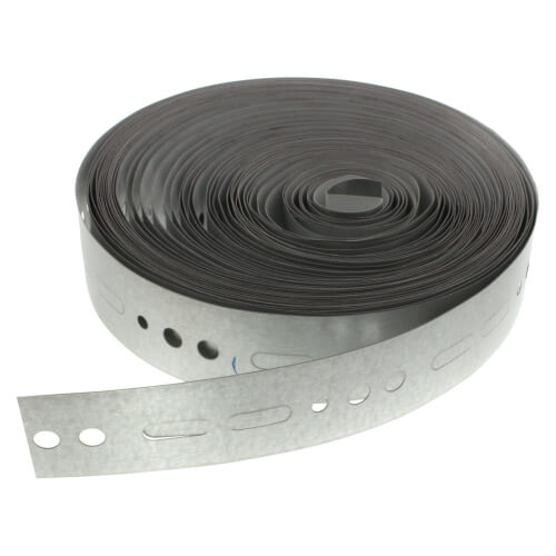 33992 - Oatey 33992 - 1-1/2" x 50' Galvanized Tab Tape - 26 Ga.