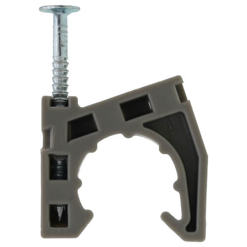 34286 - Oatey 34286 - 1/2" Stand-Off Pipe Clamp with Nail (Bag of 100)