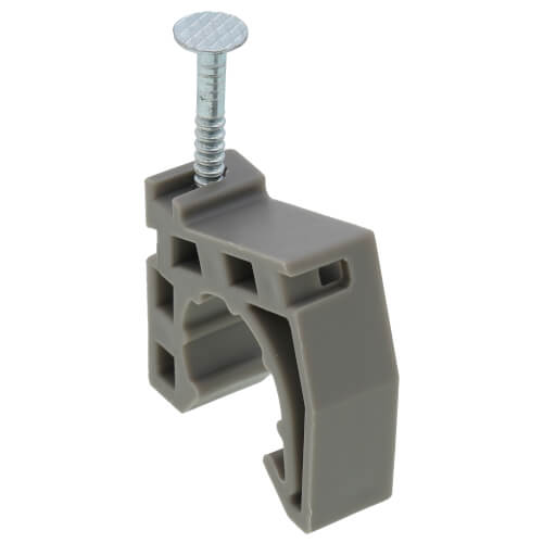 34286 - Oatey 34286 - 1/2" Stand-Off Pipe Clamp with Nail (Bag of 100)
