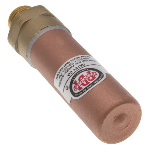 34481 - Oatey 34481 - 1/2" Quiet Pipes Male Straight Hammer Arrestor