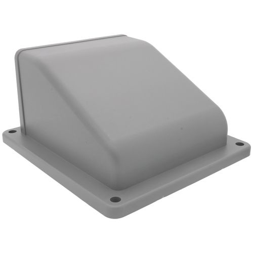 351GR - Lambro Industries 351GR - 6" Gray Plastic Wall Cap