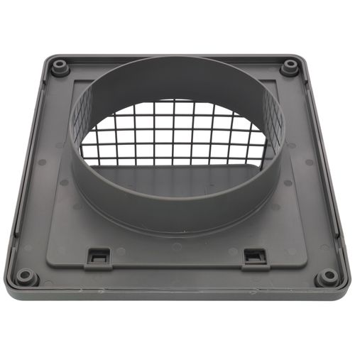 351GR - Lambro Industries 351GR - 6" Gray Plastic Wall Cap