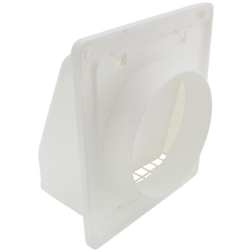 351W - Lambro Industries 351W - 6" White Plastic Wall Cap