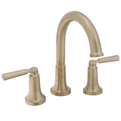 3535-CZMPU-DST - Delta 3535-CZMPU-DST - Saylor Two Handle Widespread High-Arc Bathroom Faucet ...