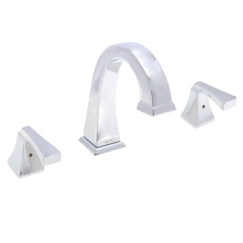 3551-MPU-DST - Delta 3551-MPU-DST - Dryden Two Handle Widespread Bathroom Faucet (Chrome)