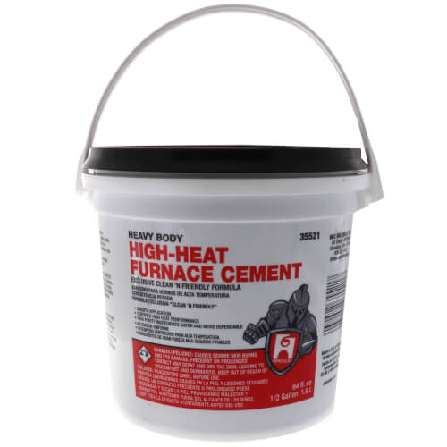 35521 - Hercules 35521 - 1/2 gal. Heavy Body Furnace Cement
