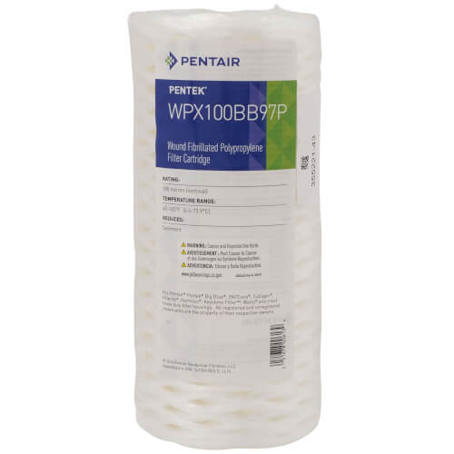 355221-43 - Pentair 355221-43 - WPX100BB97P, Fibrillated String-Wound Polypropylene Sediment ...