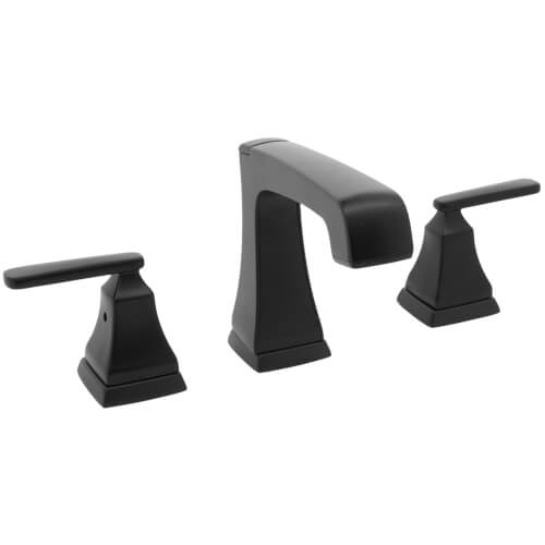 3564-BLMPU-DST - Delta 3564-BLMPU-DST - Ashlyn Two Handle Widespread Bathroom Faucet (Matte Black)
