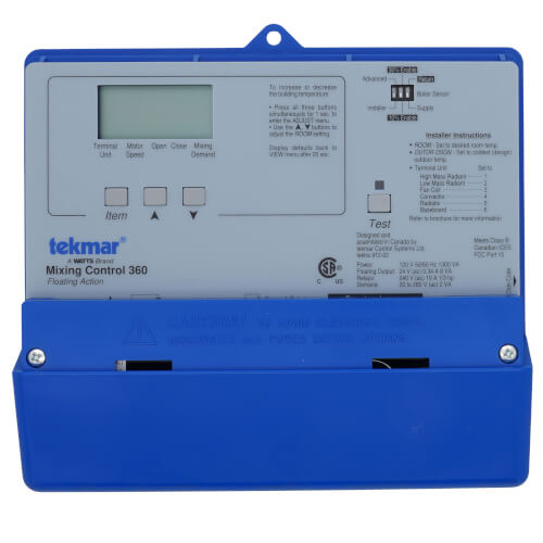 360 - Tekmar 360 - Floating Action Mixing Control