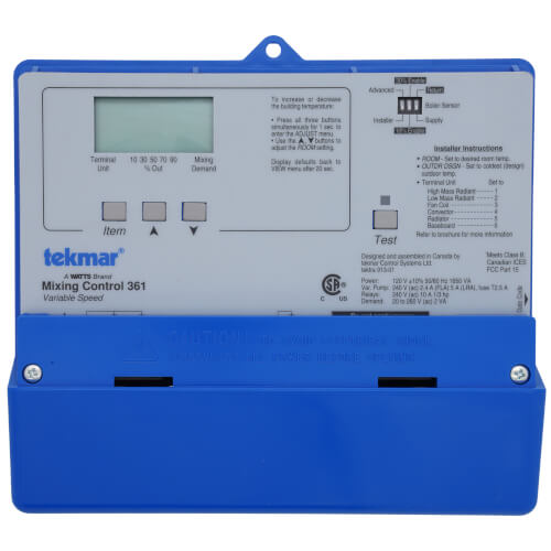 361 - Tekmar 361 - Mixing Control - Variable Speed