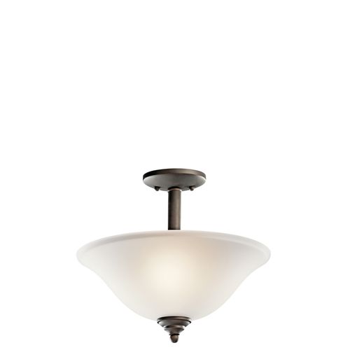3694OZ - Kichler 3694OZ - Wynberg 15" 2 Light Convertible Inverted ...