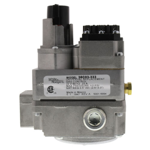 White Rodgers 36C03-333, 1/2" X 3/4" Gas Valve - SupplyHouse.com