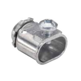 370-TOPAZ - Topaz 370-TOPAZ - 3/8" 1 Screw Set Duplex Connector for BX ...