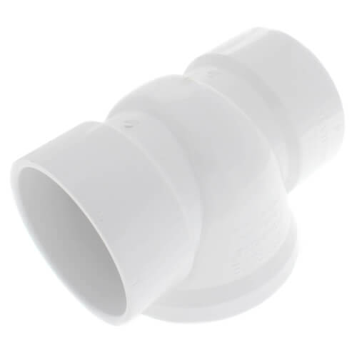 3701-080TEST - 3701-080TEST - 8" PVC DWV Test Tee w/ Cleanout Plug